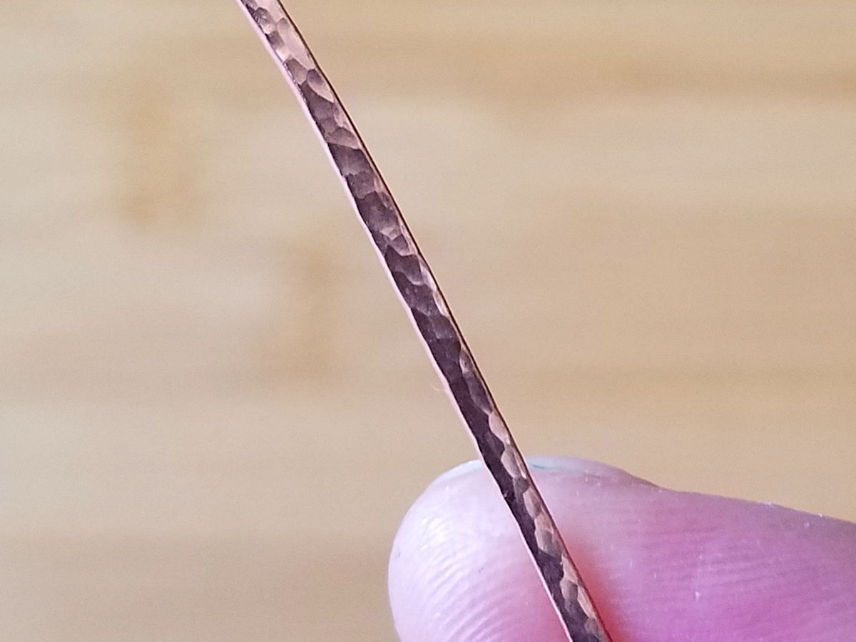 How to Texture Wire with a Chasing Hammer - Door 44 Studios